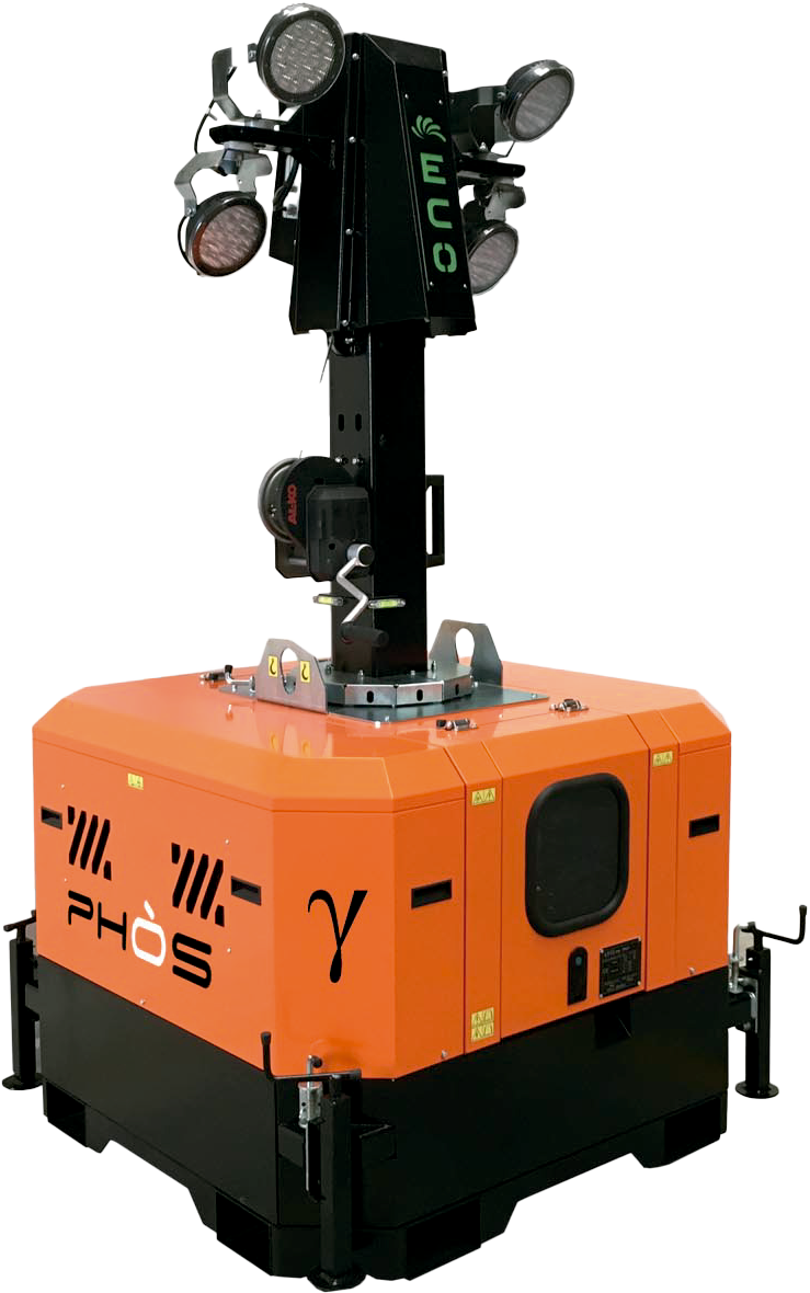 Torre de Energia 4X90W LED- 7M - Proroc - Soluções para indústria ...